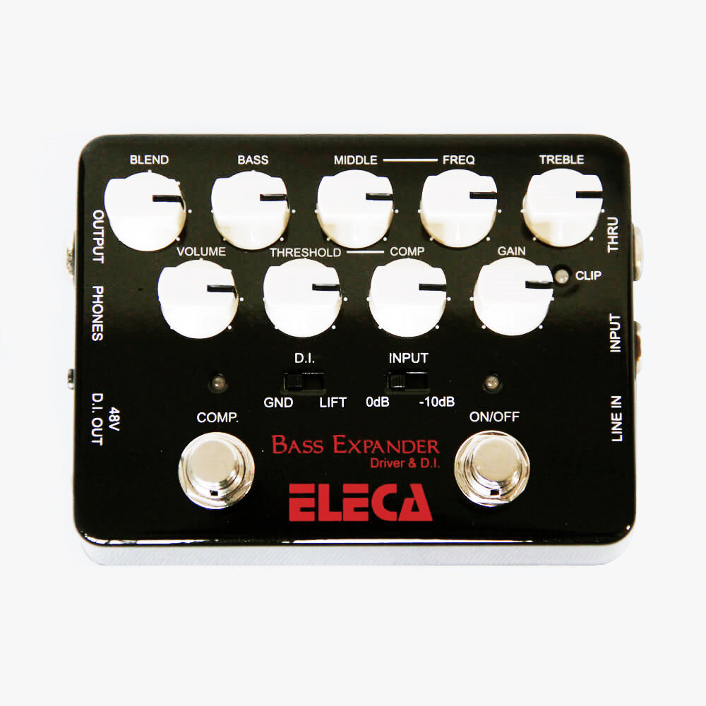 Eleca Bass Effect Pedal DI Bass Expander – Eleca China